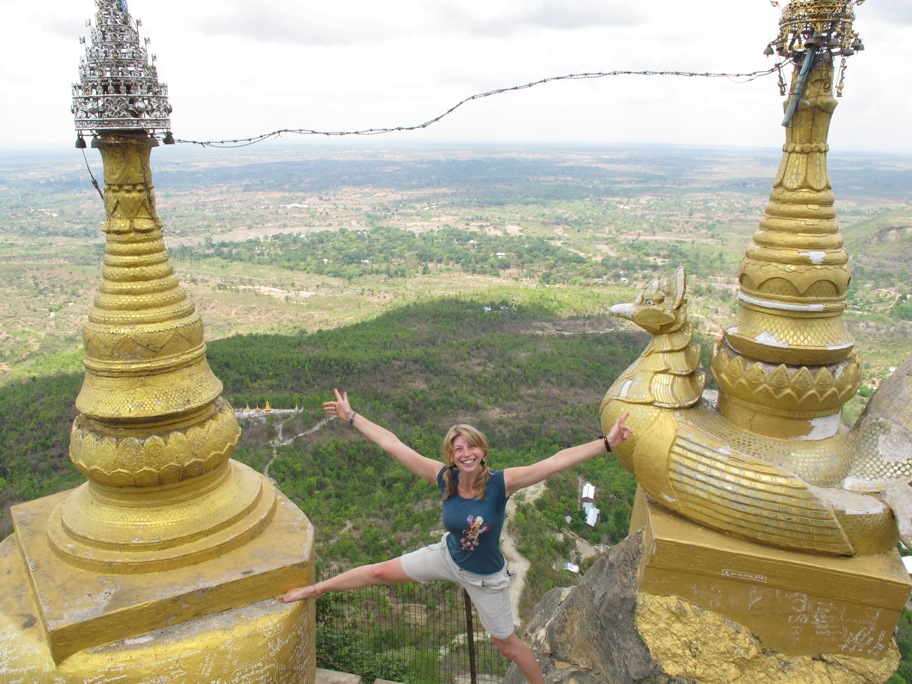 Planète Magali: Myanmar - Mont Popa