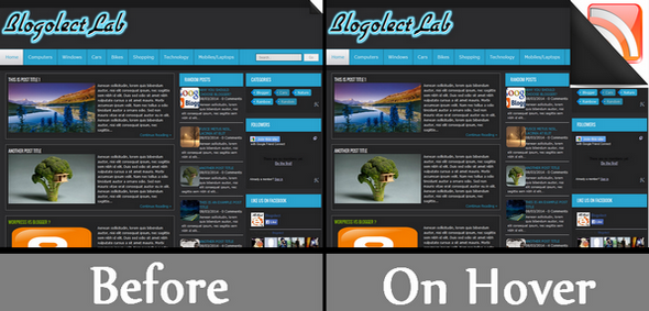 Add Page Peel Effect with jQuery in Blogger | Blogolect