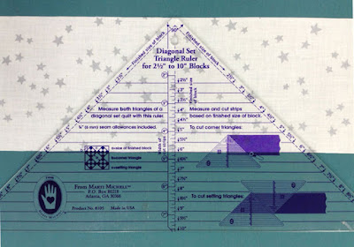 From Marti Michell Quilting Blog: Chart 22: Setting Triangles and Cat ...