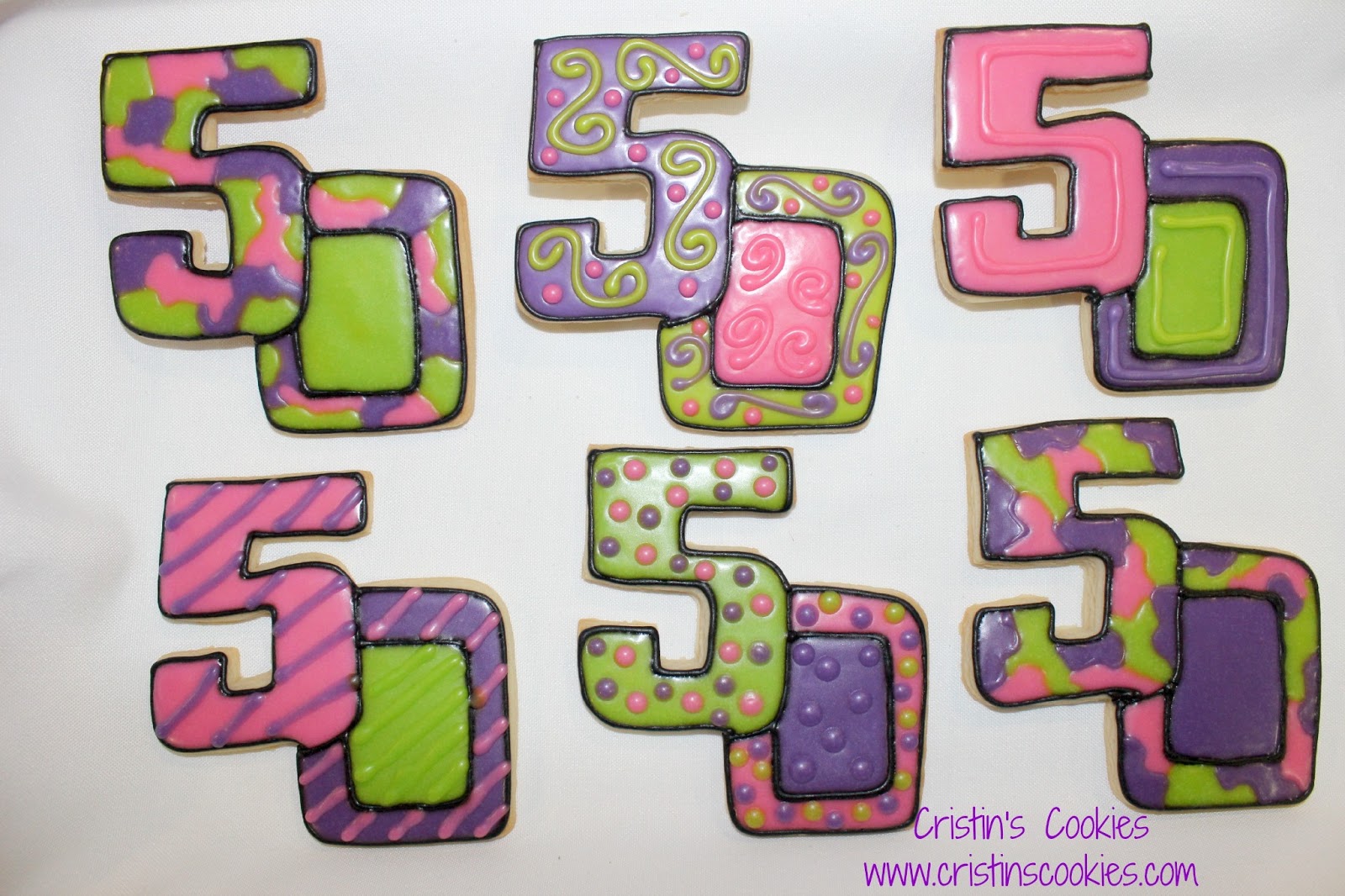 Cristin's Cookies: Number 50 Cookies and a New Cookie Cutter