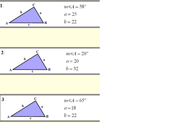 PrecalcClass: Ambiguous Case (SSA) tutorials plus extra credit assignment