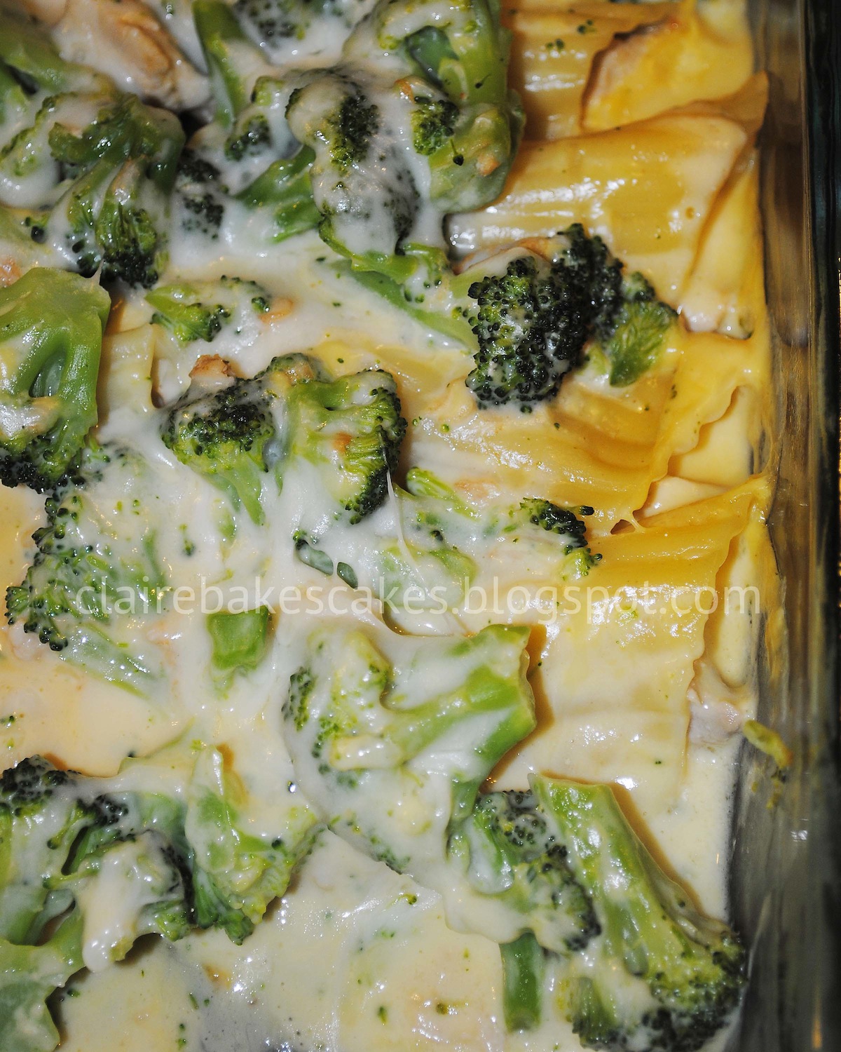 My Life as a MOM: White Sauce Chicken Manicotti with Broccoli Recipe