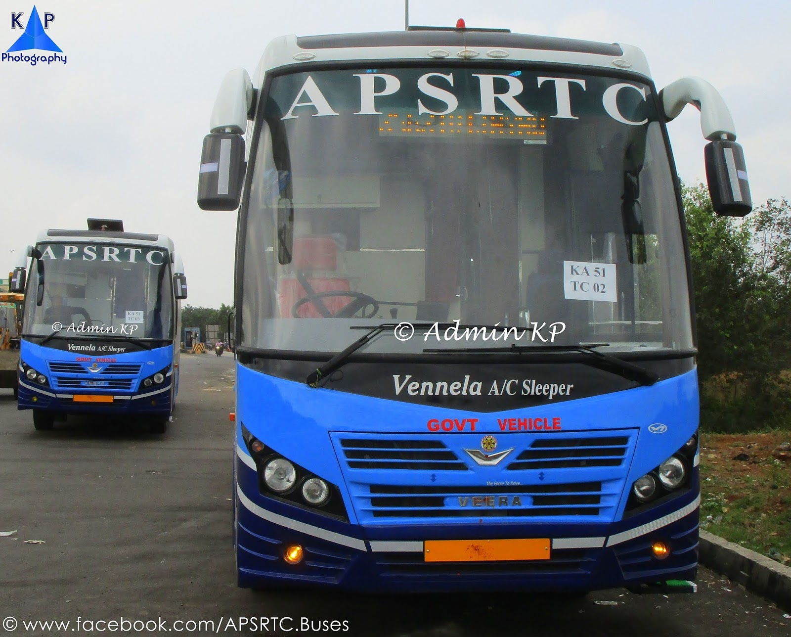 APSRTC BRAND NEW VENNELA AC SLEEPER BUS VEERA COACH ASHOK LEYLAND ENGINE.