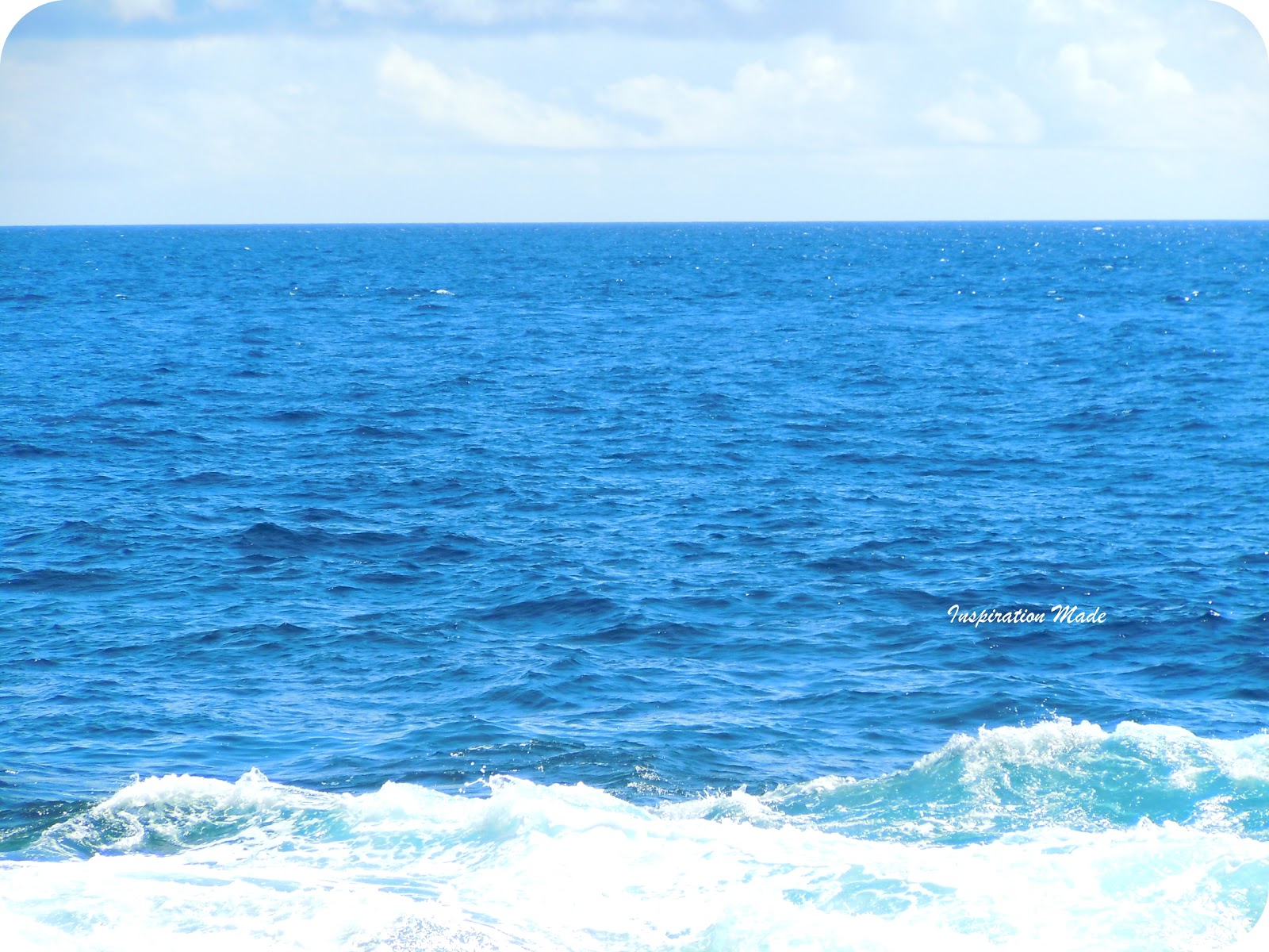Inspiration Made: O nosso Mar Azul