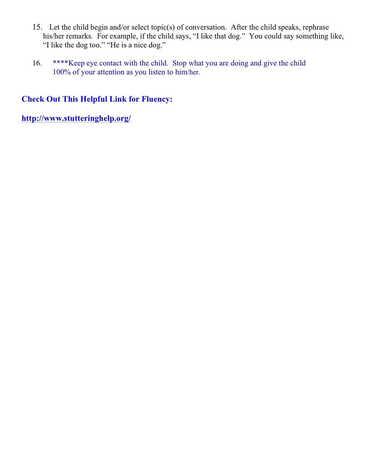 Clear Speech Therapy: Stuttering