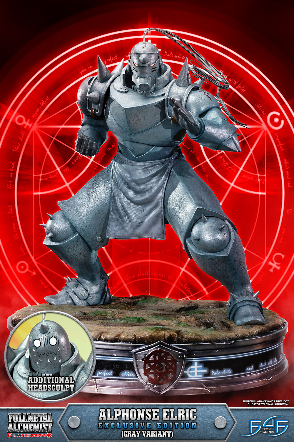 Fullmetal Alchemist Brotherhood - Alphonse Elric Resin Statue (First 4 ...