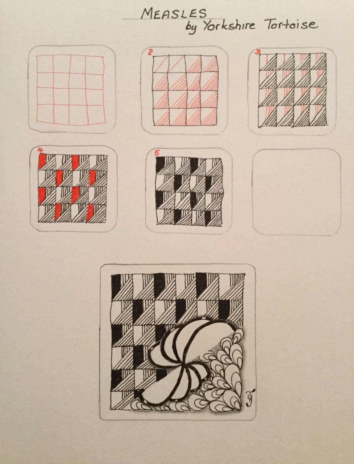 Creative Madness: My Tangle Pattern