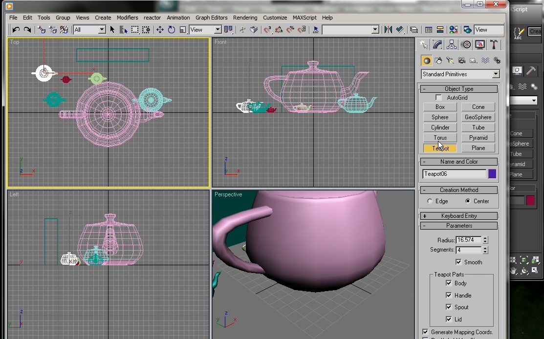 3D Modeling 2: 3D Max tutorials screenshots
