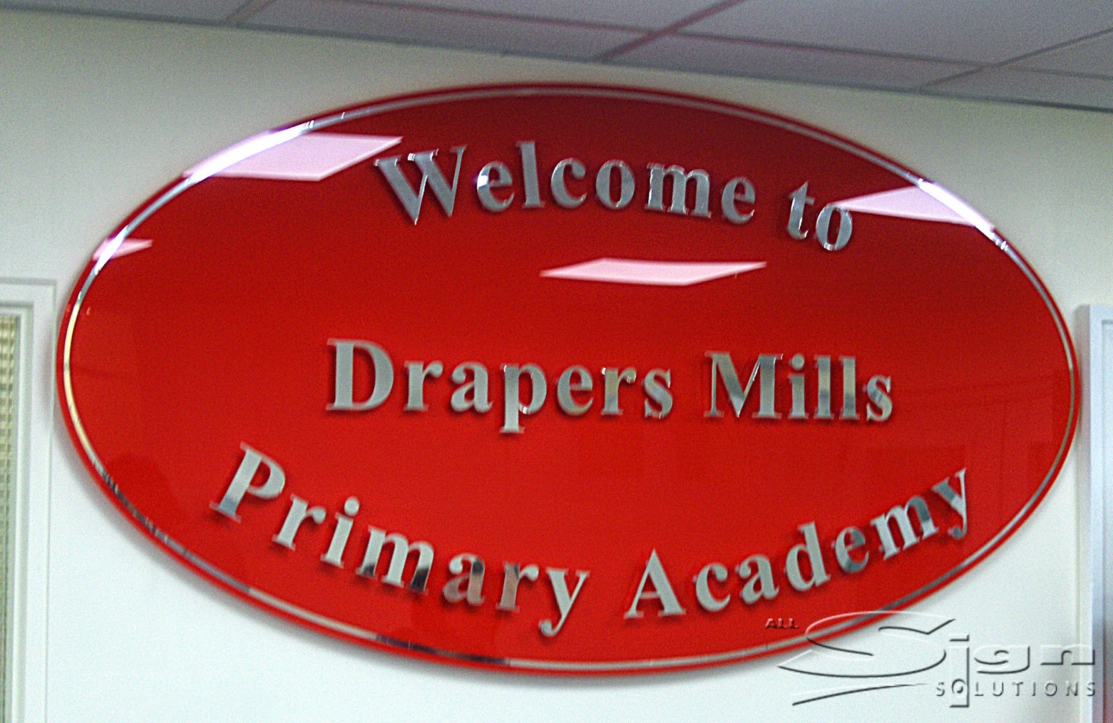Drapers Mills Primary Academy | Sign & Window Graphics - All Sign ...