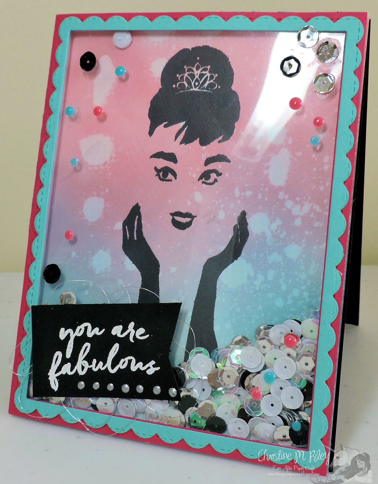 Ever After Papercrafts: Shaker Card Samples and Video Tutorial using ...