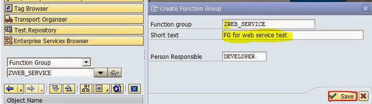 TECHSAP : Web Service creation and consuming it In SAP ABAP