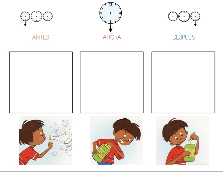 SUSANA Maestra de A.L.: RAZONAMIENTO LÓGICO: ANTES-AHORA-DESPUÉS