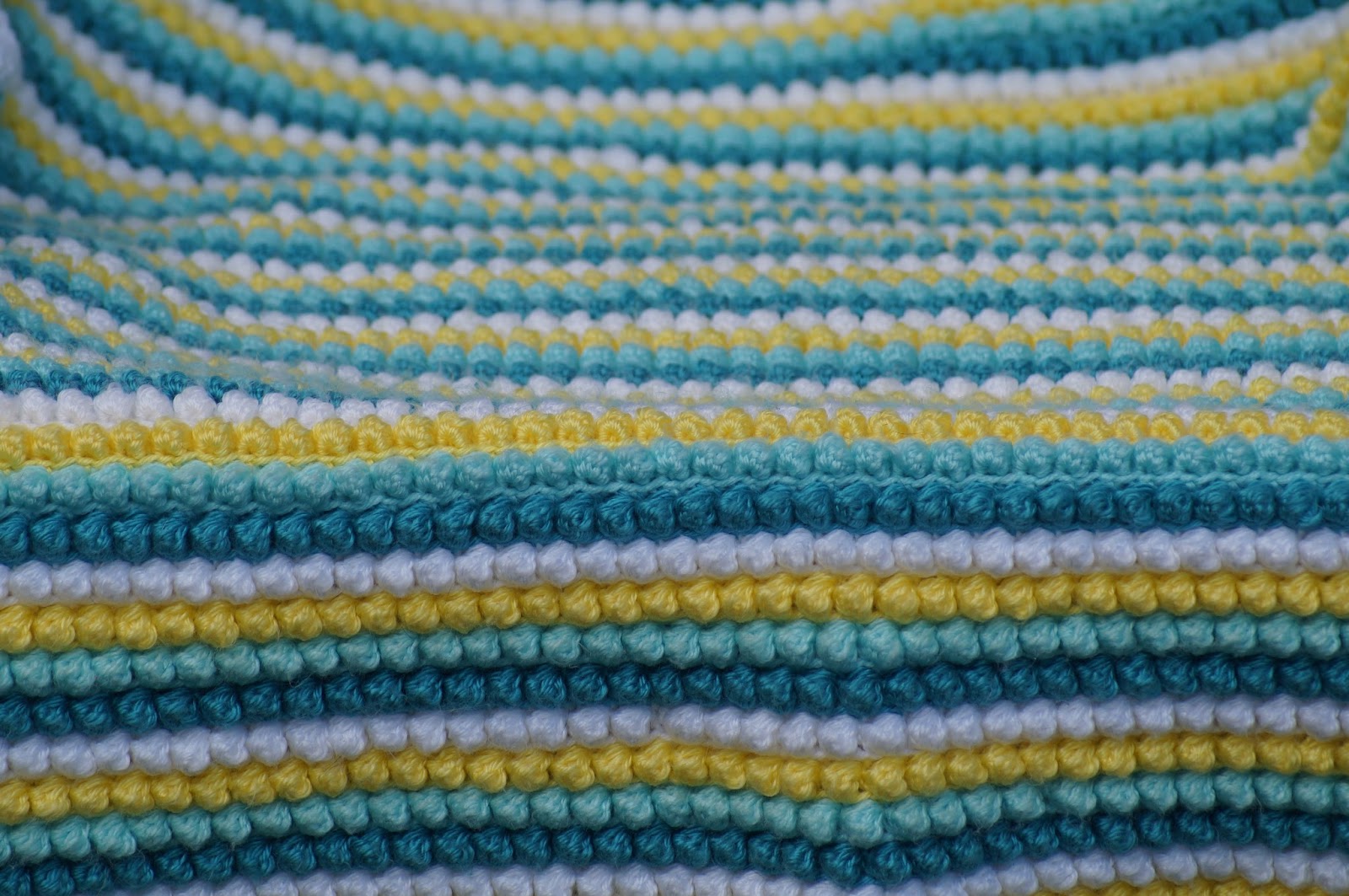 In My "Spare" Time: Crochet Bobble Blanket!