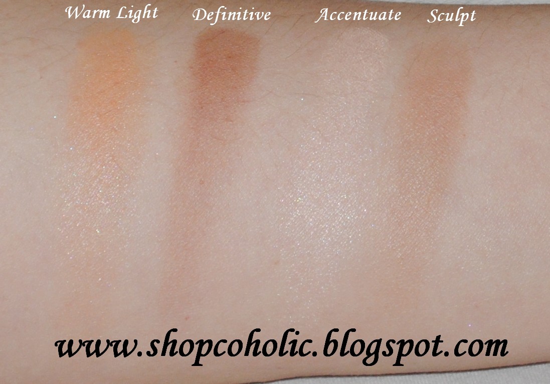 Miss Shopcoholic: Swatches: MAC Sculpt and Shape Powders