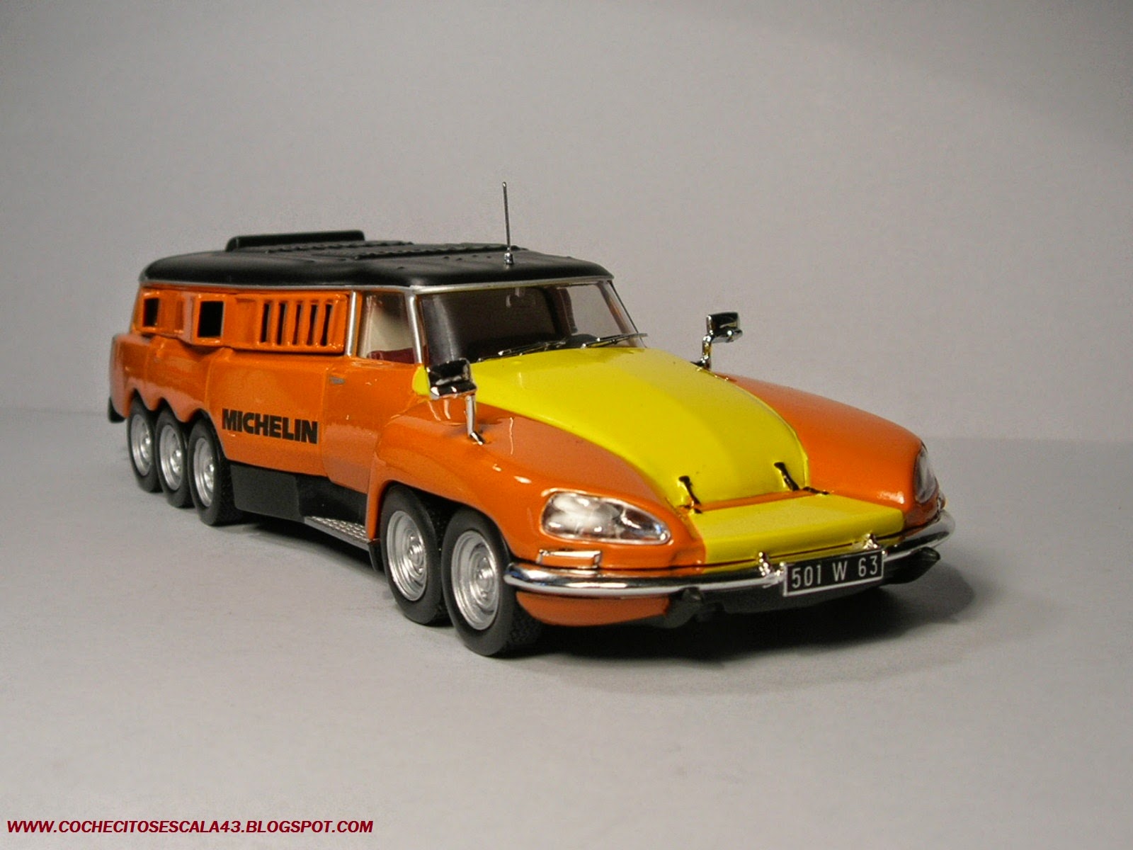 cochecitos a escala 1:43: Citroen DS PLR Michelin