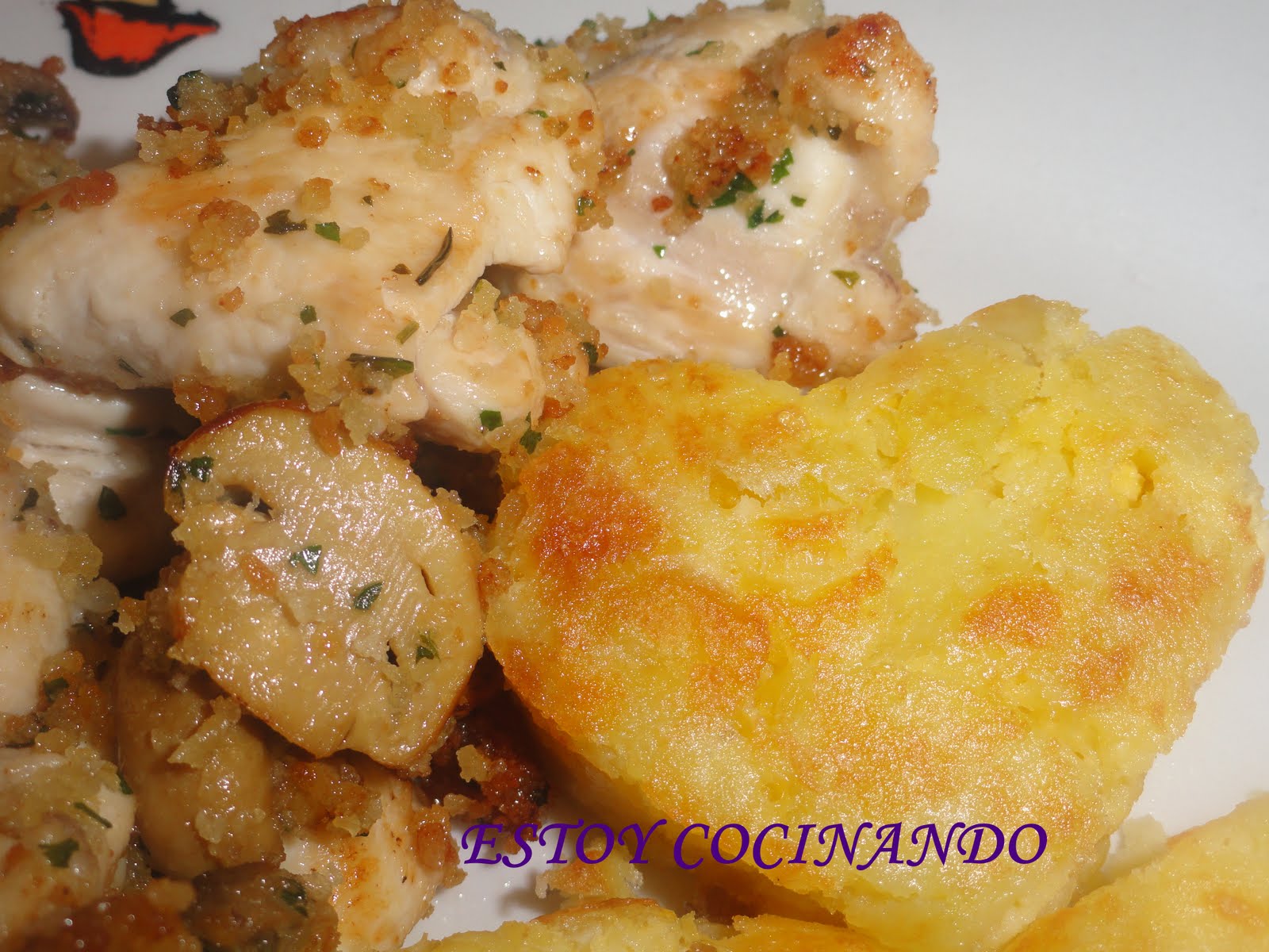 ESTOY COCINANDO: POLLO AL PAN