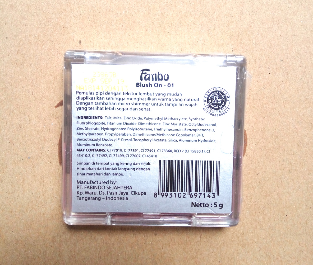 Unboxing 01: Fanbo Fantastic Makeup Series - DaretoChange by Indonesian ...