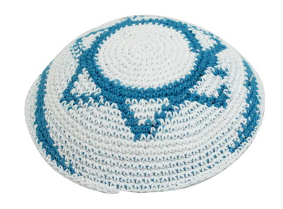 Judaica Menoráh: Kipá