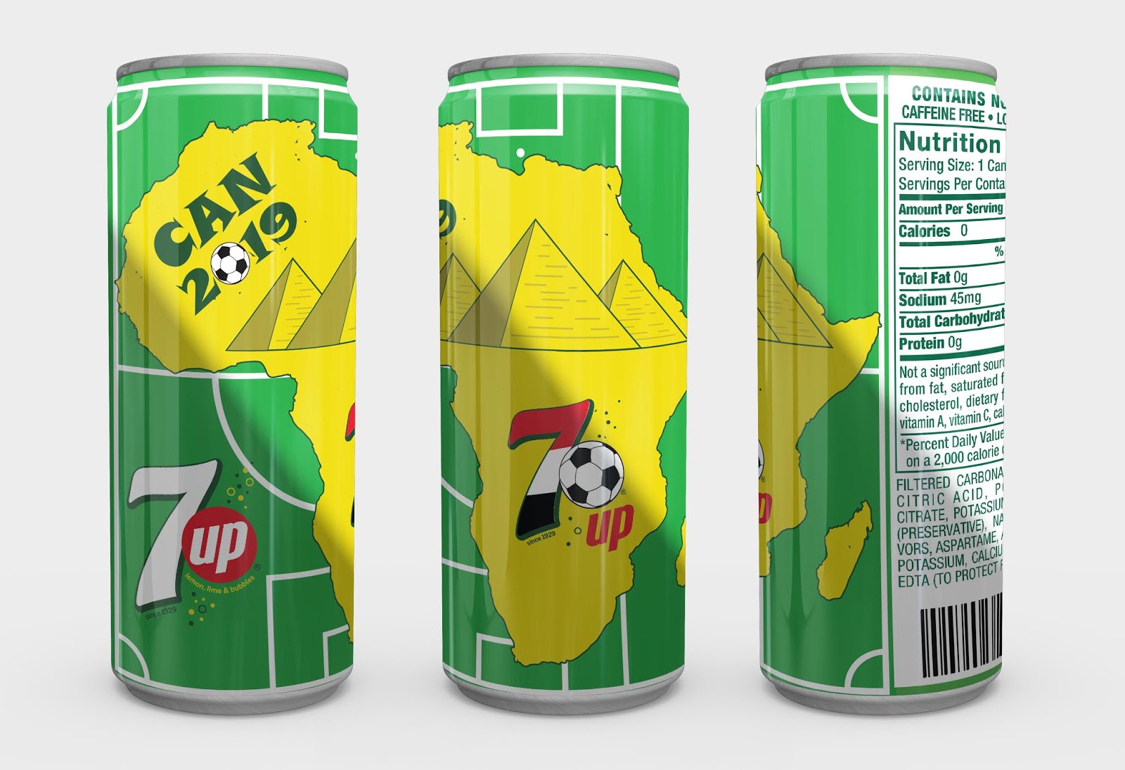 7UP cans by students of Helwan university – Packaging Of The World