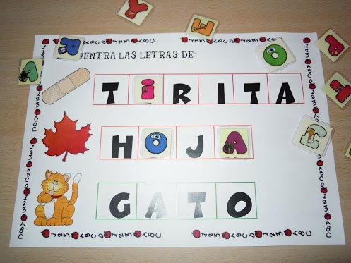 INFANTIL de GRACIA: NUEVO JUEGO DE LECTOESCRITURA