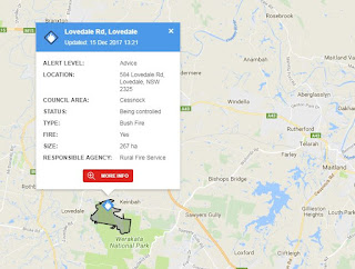 Lovedale Fire Still Burning, but Under Control - 2NURFM