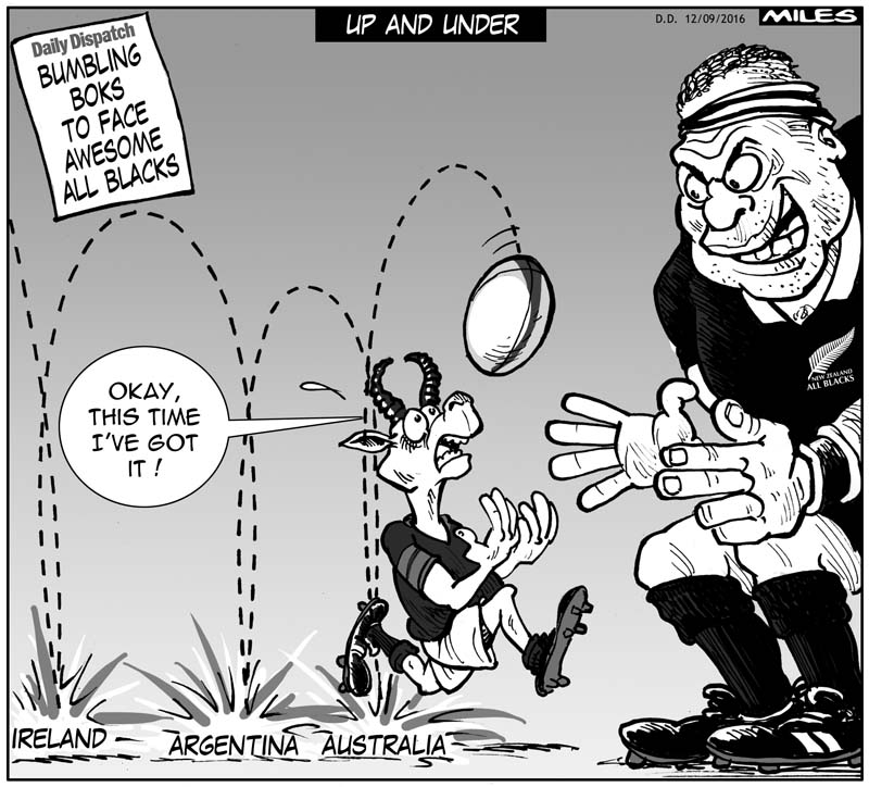 Cartoons by Miles: Dropping the ball