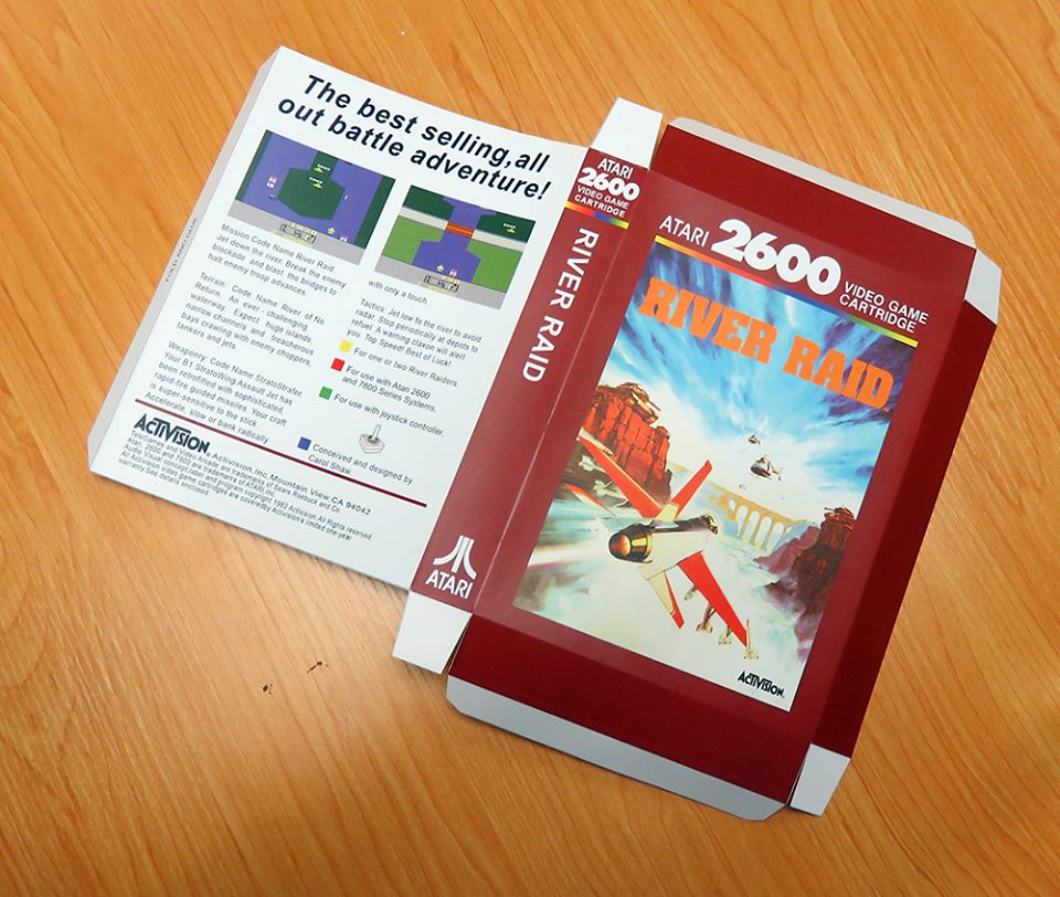 Atari 2600 Cartridge Template