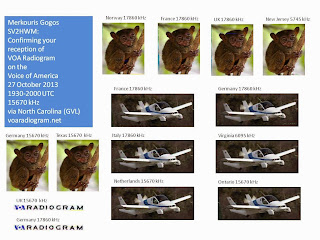 Shortwave Central: Weekend VOA Radiogram schedule