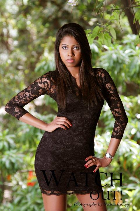Sri Lanka fashion blog: Sri lankan upcoming model Nishika