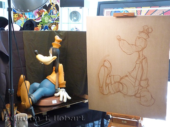 Clinton T. Hobart's "Painting Actually": Painting Demo at Barker ...