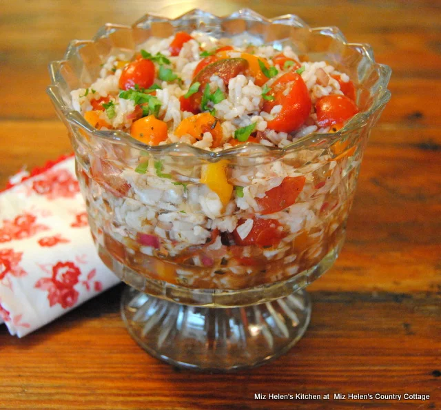 Mini Heirloom Tomato & Rice Salad