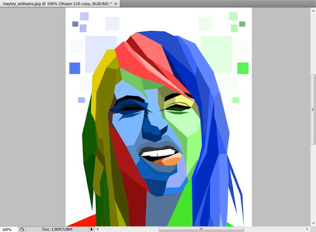 Yulie Sunarya: TUTORIAL CARA BUAT FOTO WPAP dengan PhotoShop, Corel ...