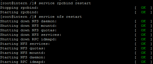 SECURITY: [Linux] NFS(Network File System) 설정
