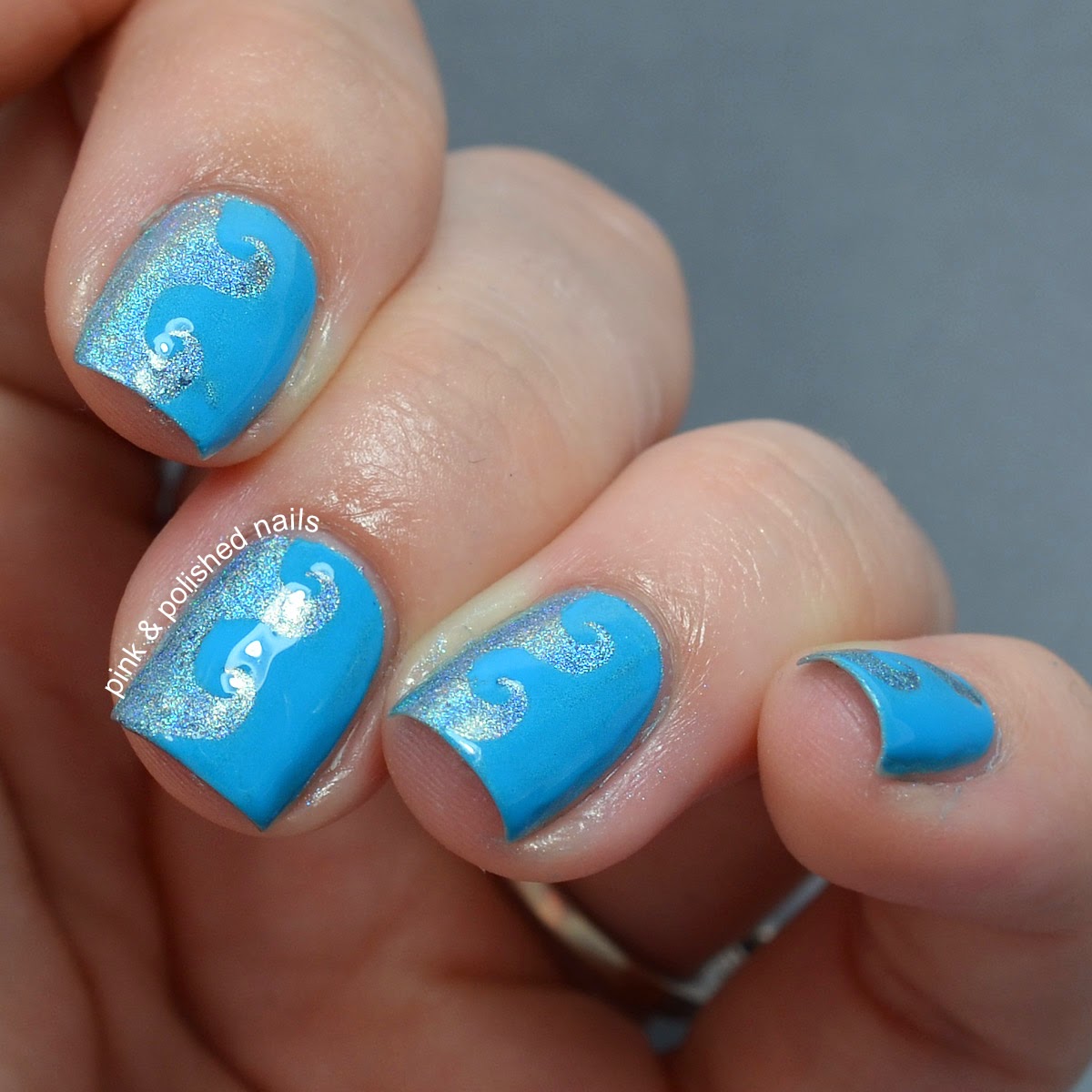 Pink & Polished: Wave Nails