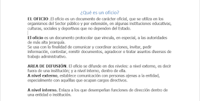 ¿Qué es un Oficio?