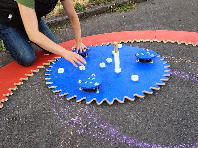 Designer Builds a Giant Wooden Spirograph that Creates Intricate ...