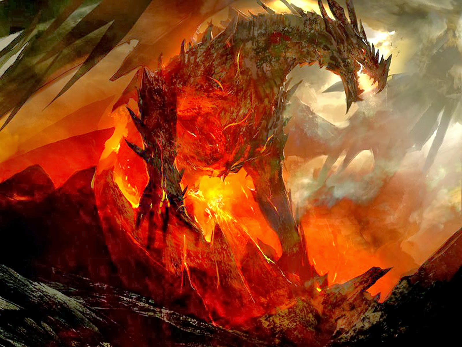De dragones de fuego - Imagui