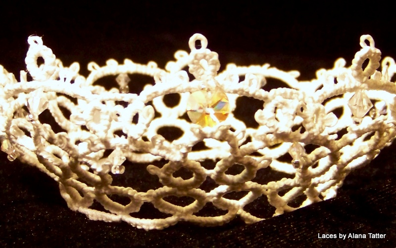 Laces by Alana Tatter ~ The Tatting Gallery: Wedding Crowns (again!)