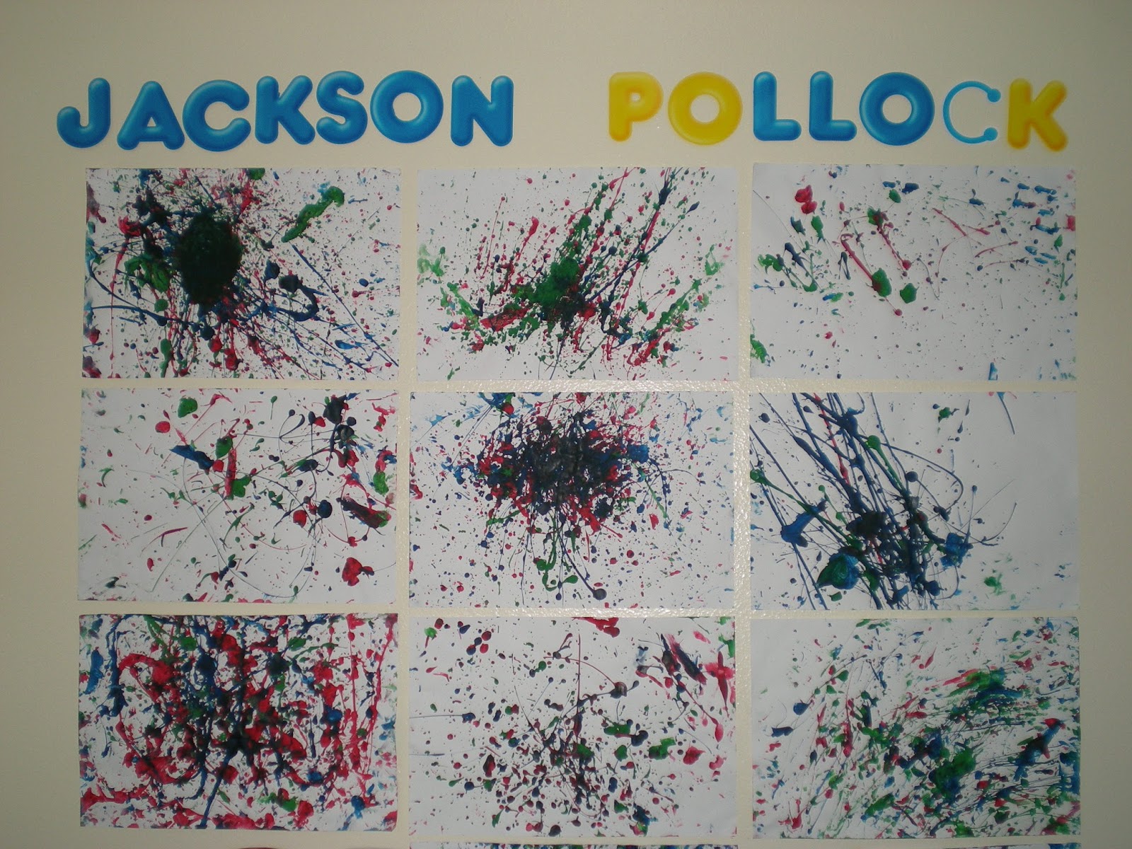 Faith 'n Teaching: Art Masters: Jackson Pollock