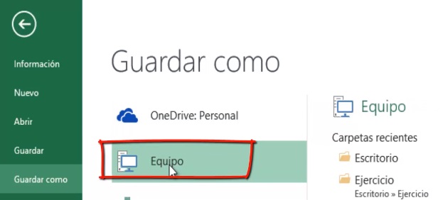 Como guardar y abrir una hoja o un archivo de excel - Aprende y Enseña ...