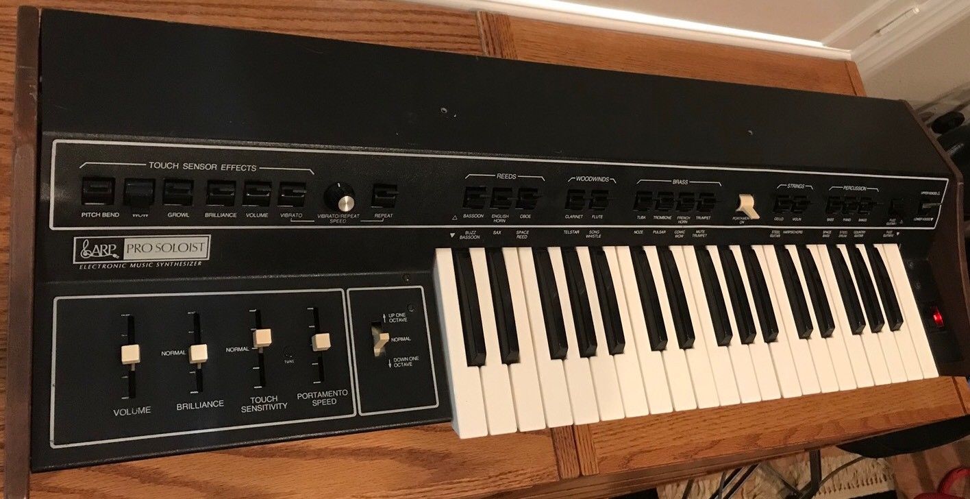 MATRIXSYNTH: ARP Pro Soloist Vintage Synthesizer SN 27-1660