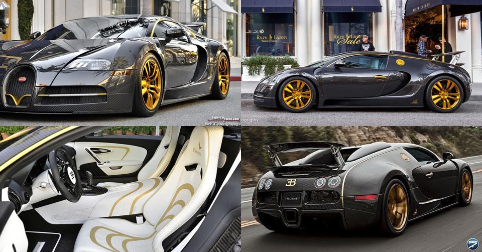 Bespoke Mansory Bugatti Veyron Linea Vincero Doro For Sale