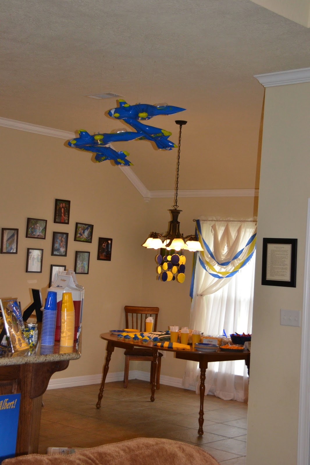 Momgineer Musings: Grayson's 5th Birthday Party - BLUE ANGELS Party!
