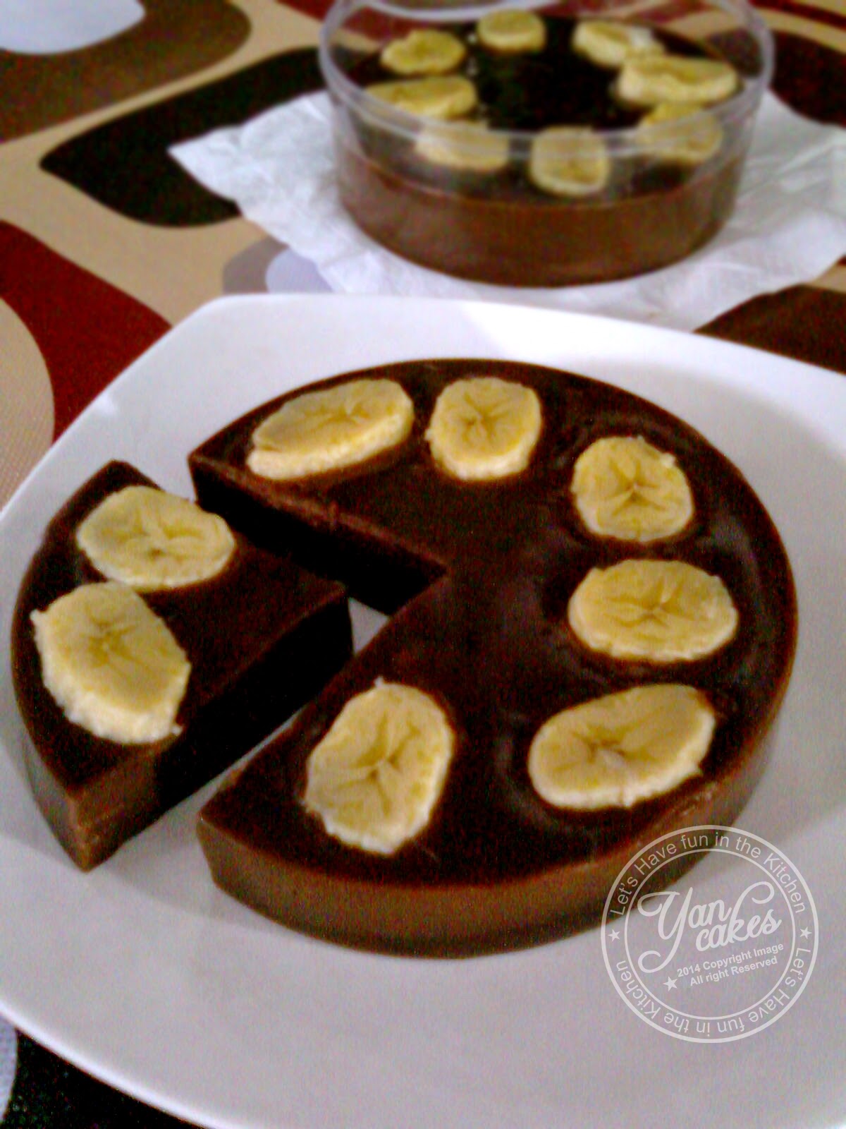 Yancakes: Puding Hunkwe Coklat Pisang