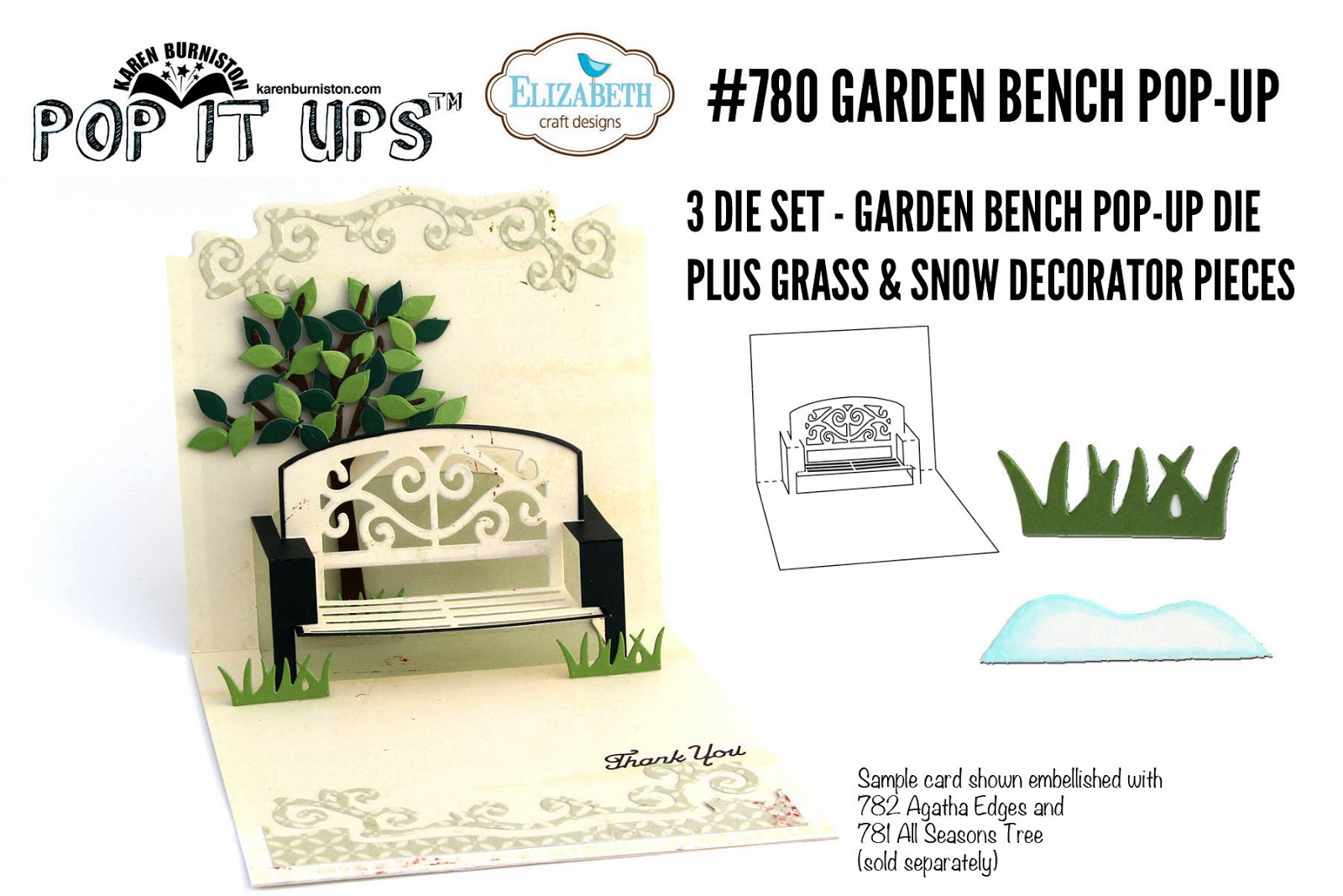 Altered Scrapbooking: Birds on a Bench - Pop it Ups Sneak Peek