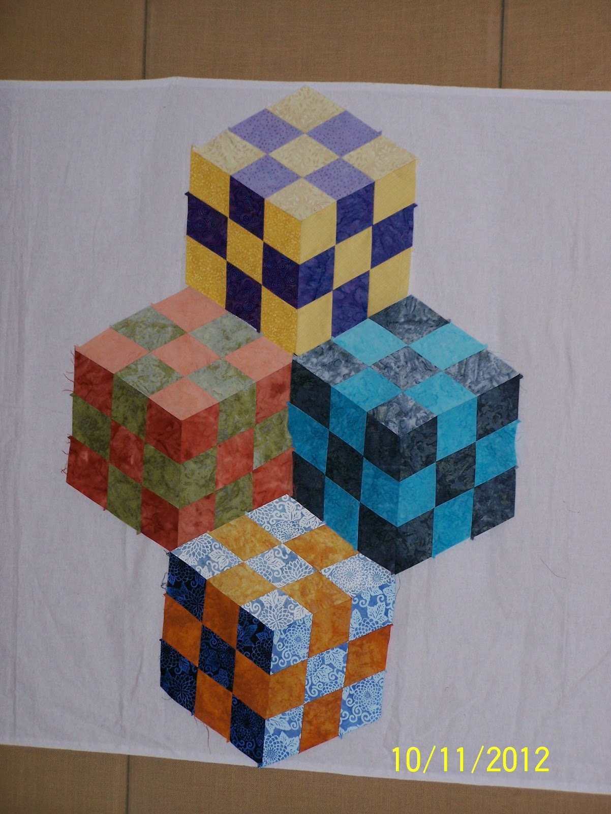 Quilt Doodles: Patchwork Illusions workshop with Karen Combs