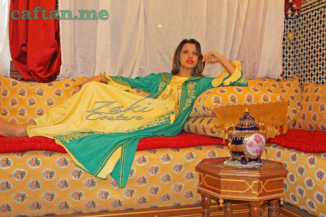 Zahra couture: Zaki Couture : Caftan Fassi 002