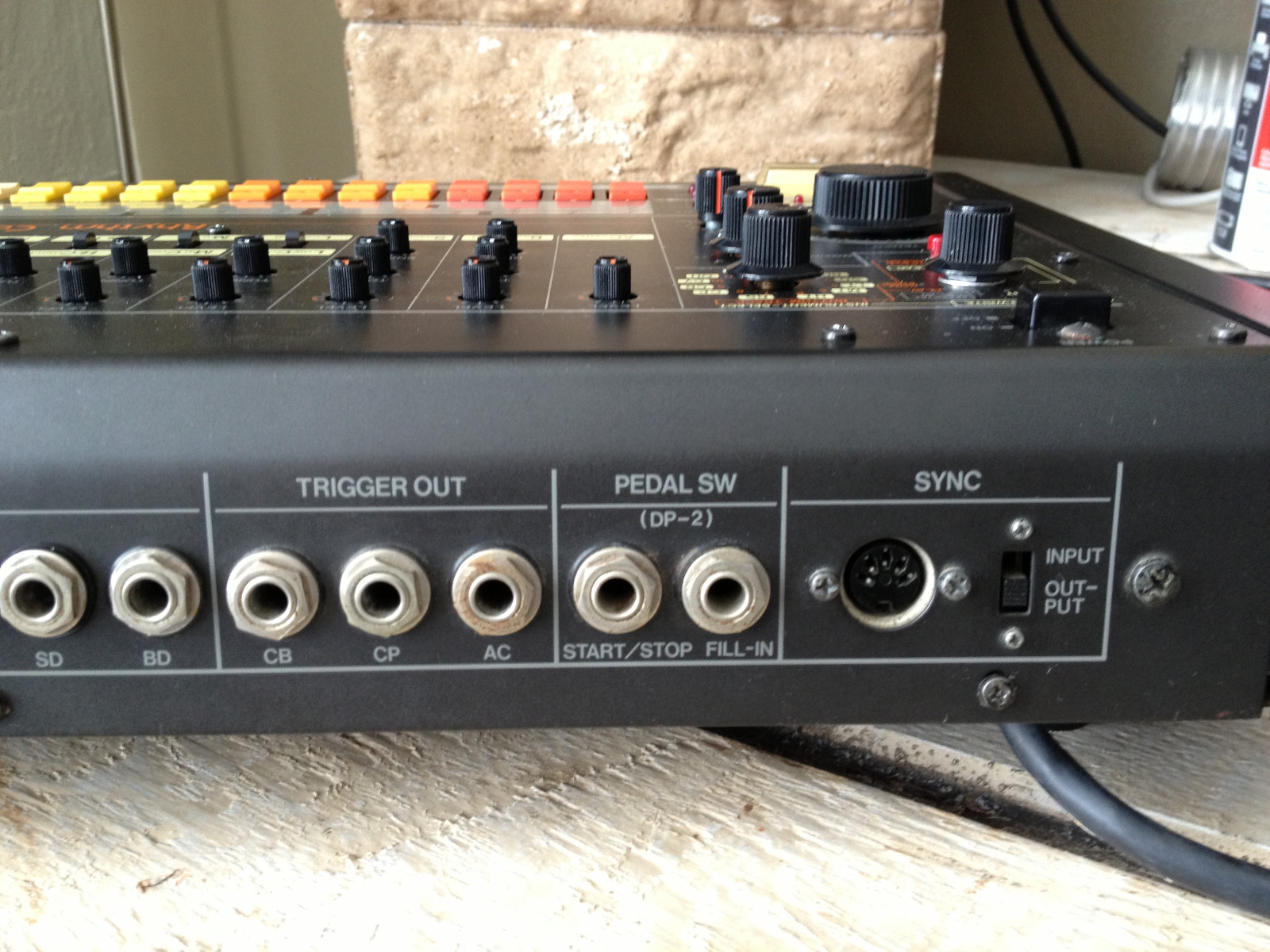 MATRIXSYNTH: Roland Tr-808 MINT WITH Korg KMS-30 Midi Sync Box SN 300576