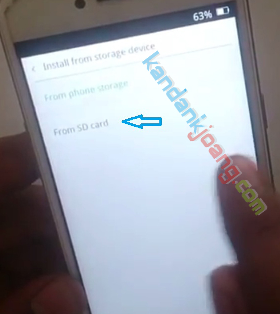 Cara Mudah Flash Oppo F3 CPH1609 via SdCard atau Tanpa PC | Coba Flash Saja