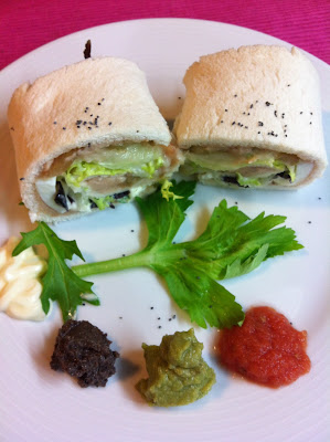 Las recetas de Martuka: Sandwich Enrollado Vegetal
